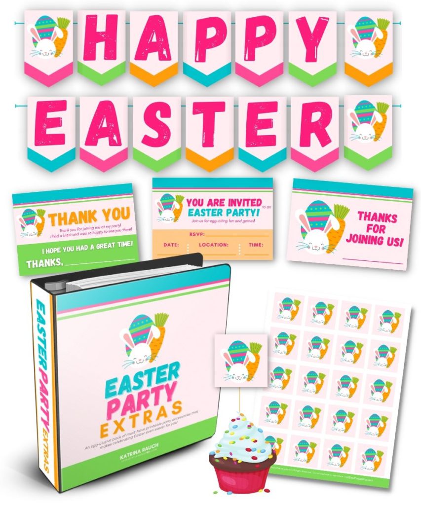 Easter Party Extras - FAB Party Planning Mom
