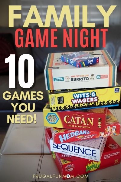 Family Game Night - 10 Best Games You Need To Get - FAB Party Planning Mom