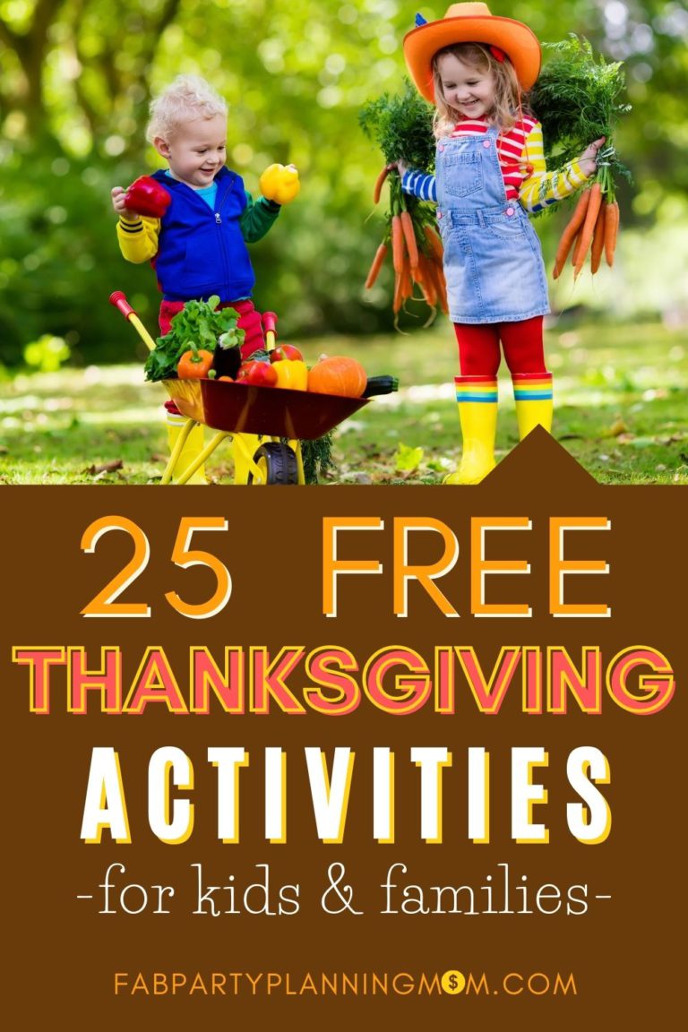 25 Free Things To Do Over Thanksgiving Break With Kids - FAB Party ...