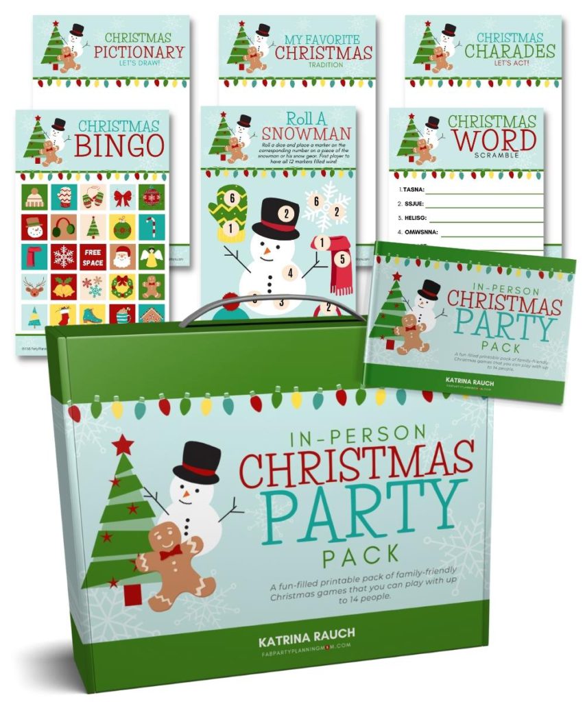 In-Person Christmas Party Pack - FAB Party Planning Mom