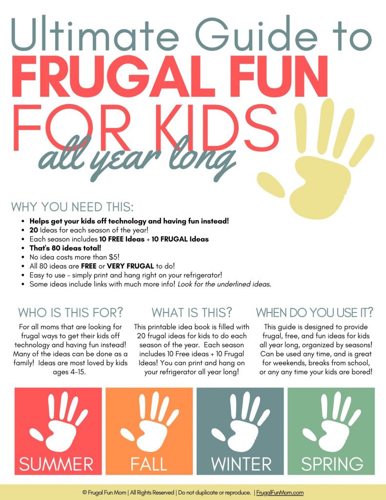 Ultimate Guide to Frugal Fun For Kids - FAB Party Planning Mom